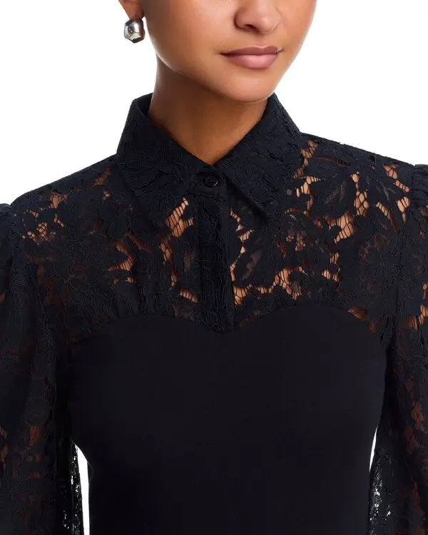Generation Love Franny Lace Combo Blouse