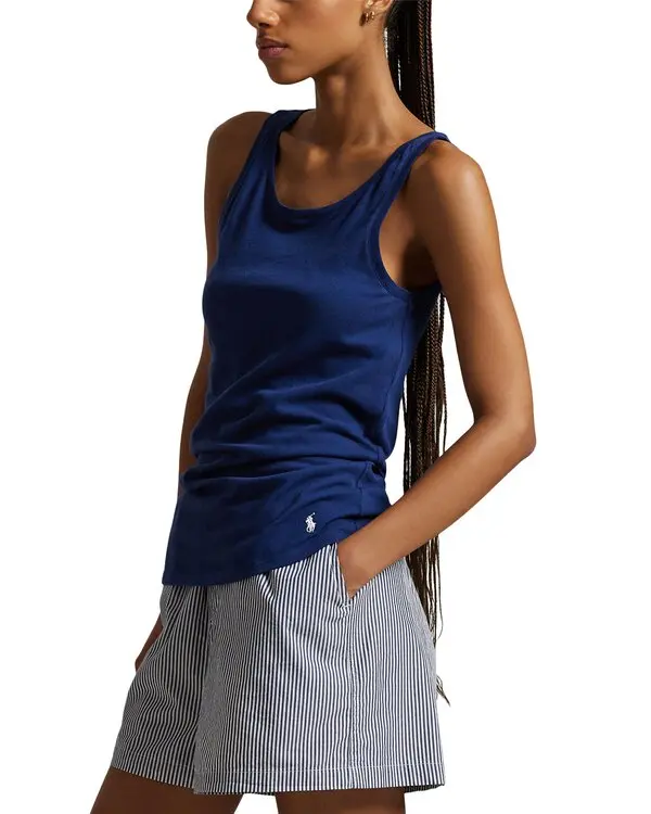 Polo Ralph Lauren Long And Lean Tank Top - Navy