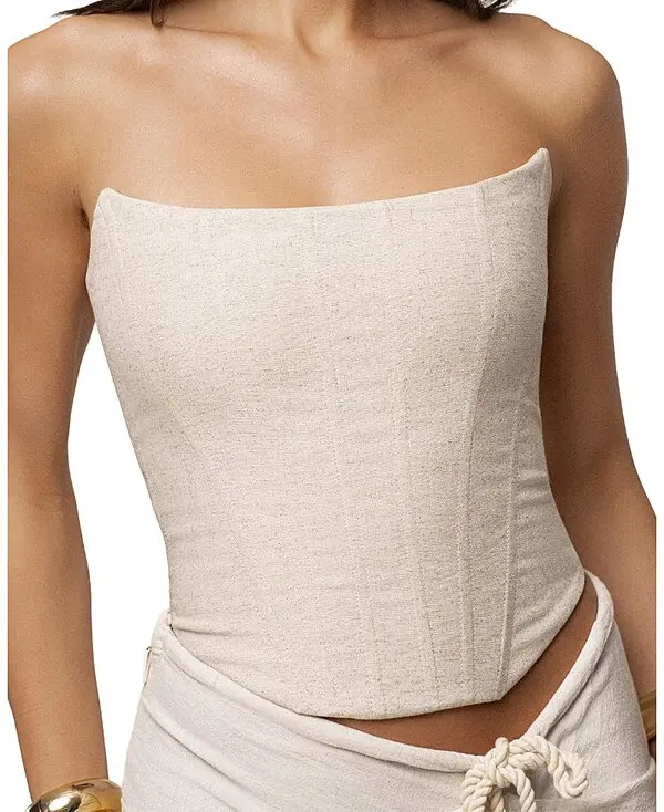 JLUXLABEL Fenix Reversible Linen Corset