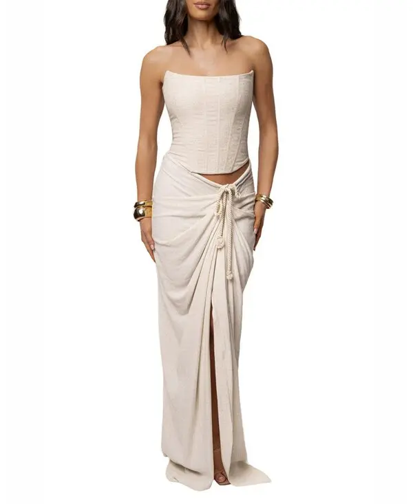 JLUXLABEL Fenix Reversible Linen Corset