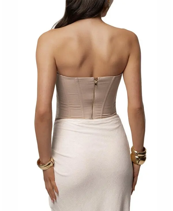 JLUXLABEL Fenix Reversible Linen Corset