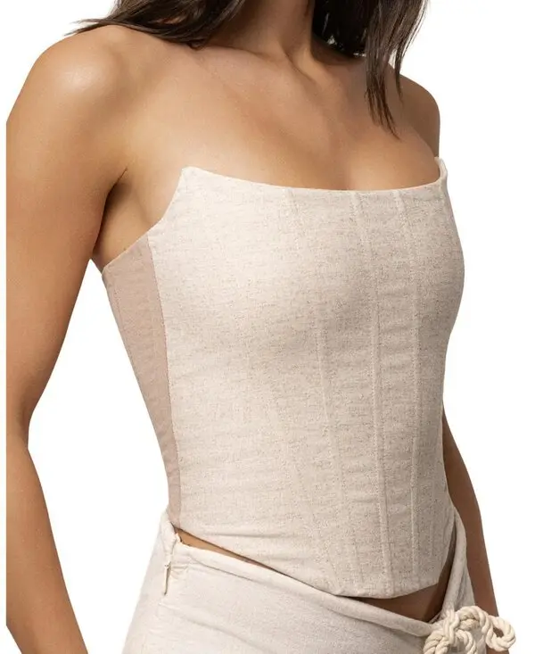JLUXLABEL Fenix Reversible Linen Corset