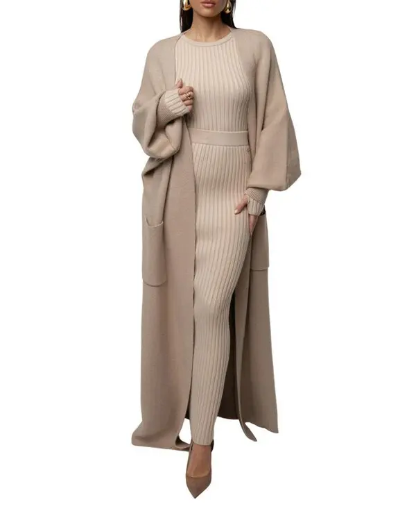 JLUXLABEL Soft Embrace Cardigan