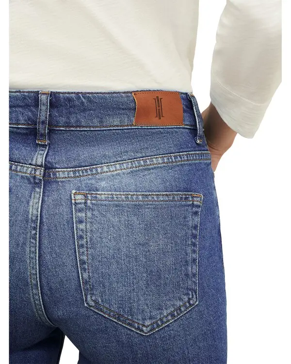 HOBBS LONDON Shea High Rise Straight Leg Jeans