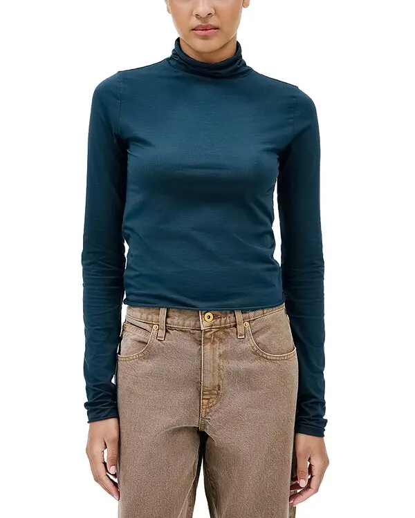 SLVRLAKE Long Sleeve Turtleneck Top