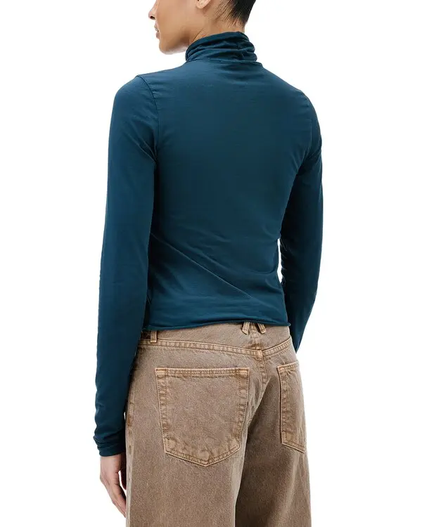 SLVRLAKE Long Sleeve Turtleneck Top