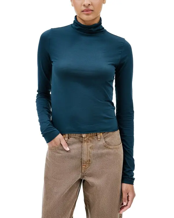 SLVRLAKE Long Sleeve Turtleneck Top