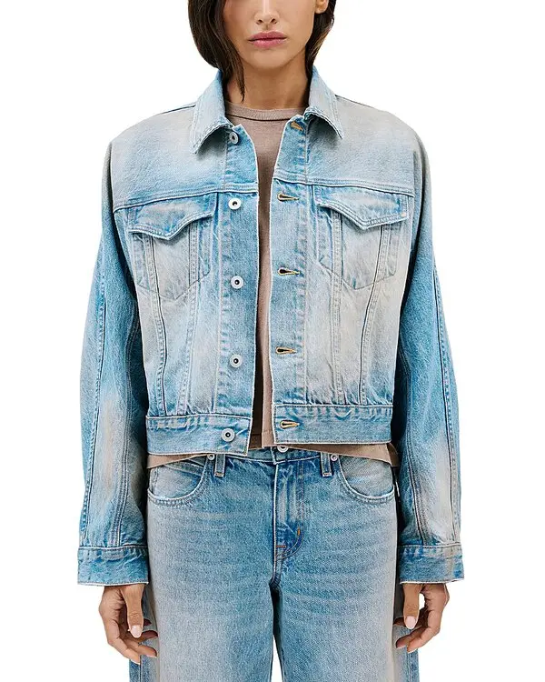SLVRLAKE Liam Denim Trucker Jacket