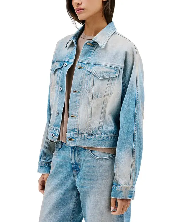 SLVRLAKE Liam Denim Trucker Jacket