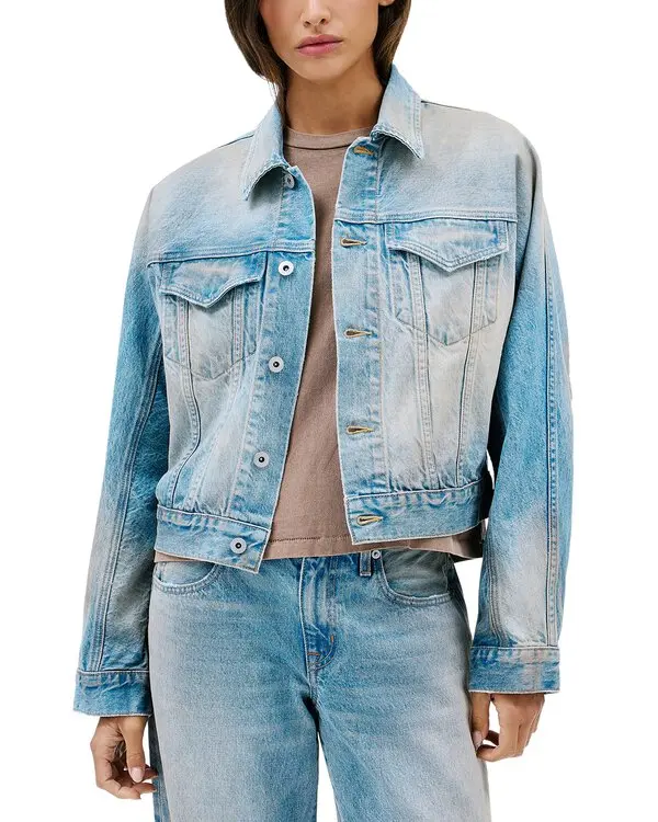 SLVRLAKE Liam Denim Trucker Jacket