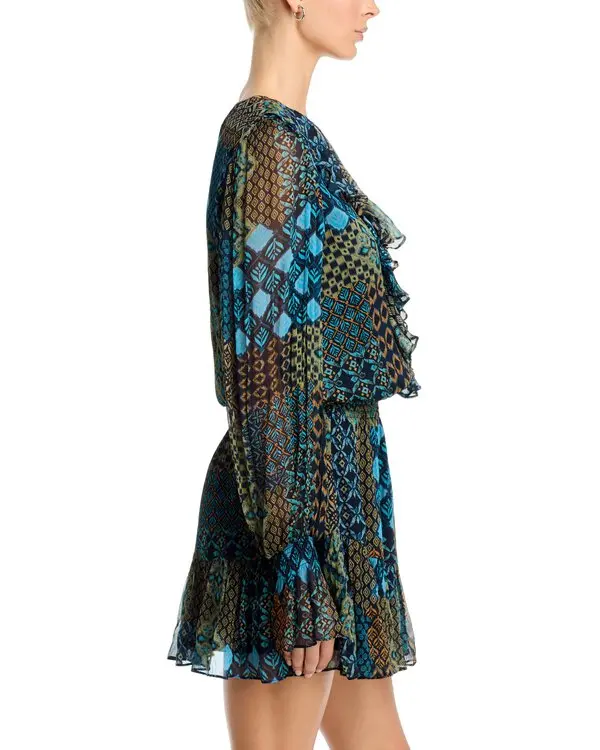 Ramy Brook Astrid Printed Mini Dress