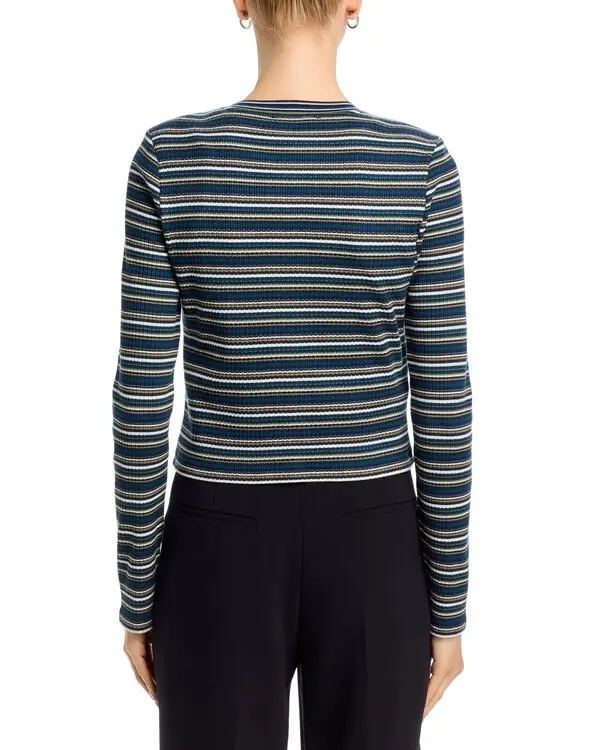 Ramy Brook Zoe Striped Cardigan