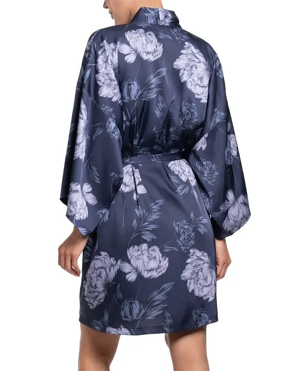 MIDNIGHT BAKERY Stretch Satin Robe
