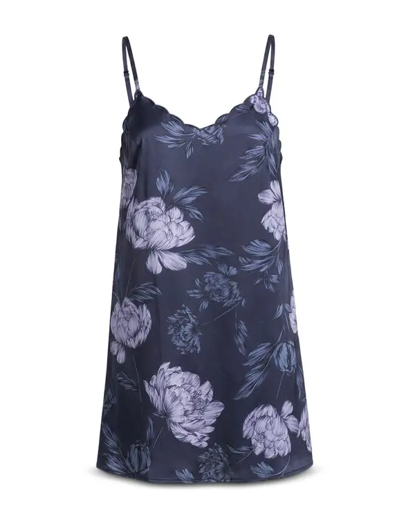 MIDNIGHT BAKERY Scalloped Neck Chemise
