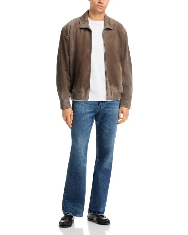 FRAME Suede Bomber