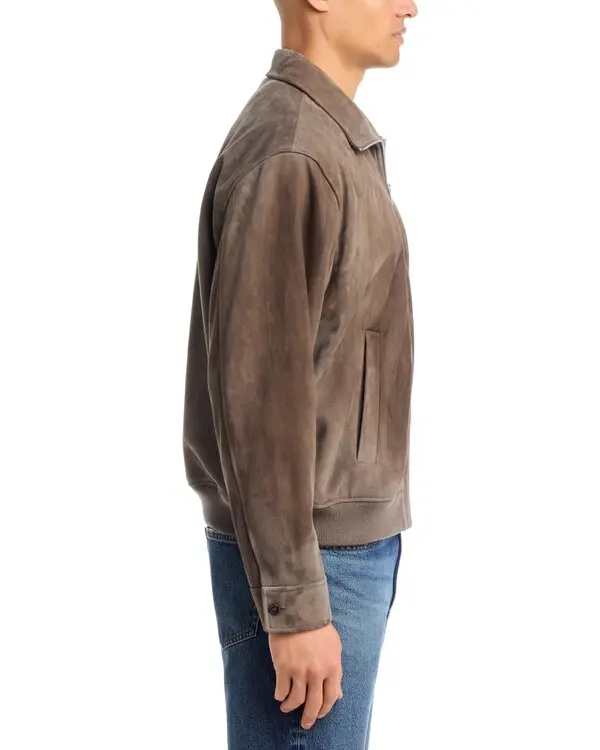 FRAME Suede Bomber