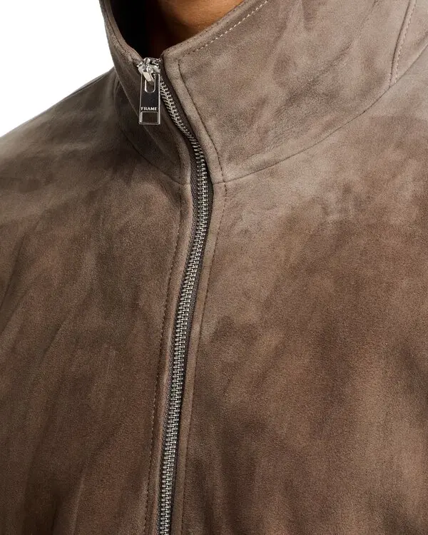 FRAME Suede Bomber