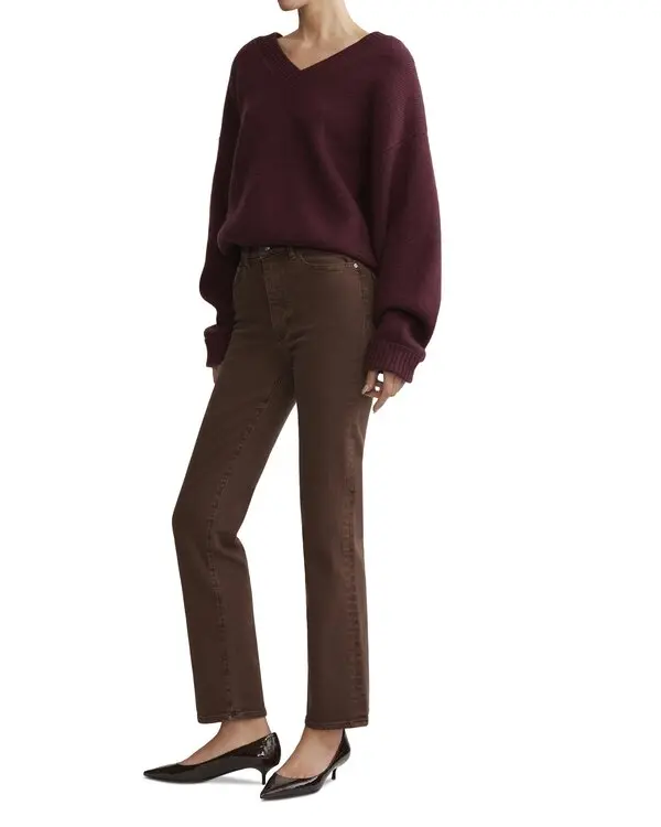 DL1961 Halle Straight High Rise Instasculpt Jeans