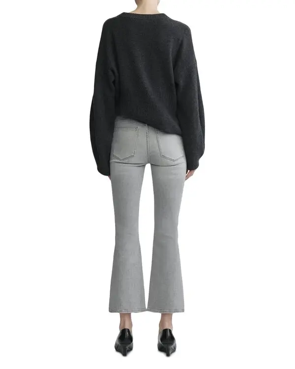 DL1961 Bridget Bootcut High-rise Instasculpt Cropped Jeans
