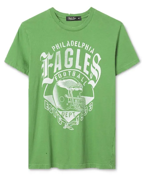 Junk Food Clothing Philadelphia Eagles Gridiron Vintage Tee