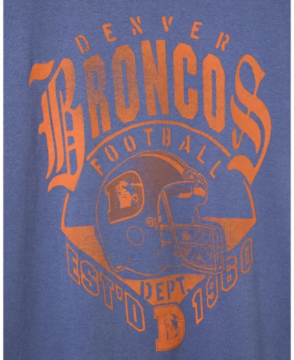 Junk Food Clothing Denver Broncos Gridiron Vintage T-shirt