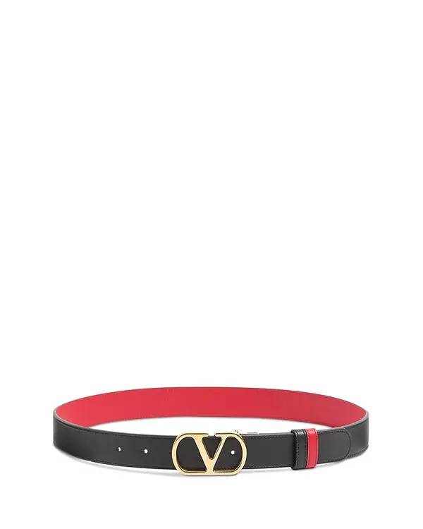 Valentino Garavani Reversible Leather Belt