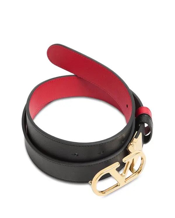 Valentino Garavani Reversible Leather Belt