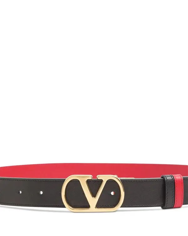 Valentino Garavani Reversible Leather Belt