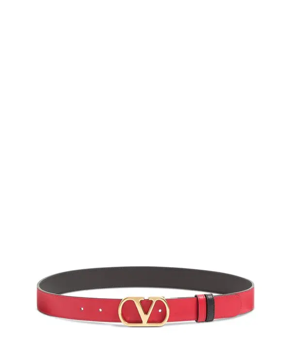 Valentino Garavani Reversible Leather Belt