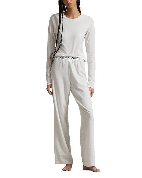 Polo Ralph Lauren Logo Elastic Waist Pajama Pants
