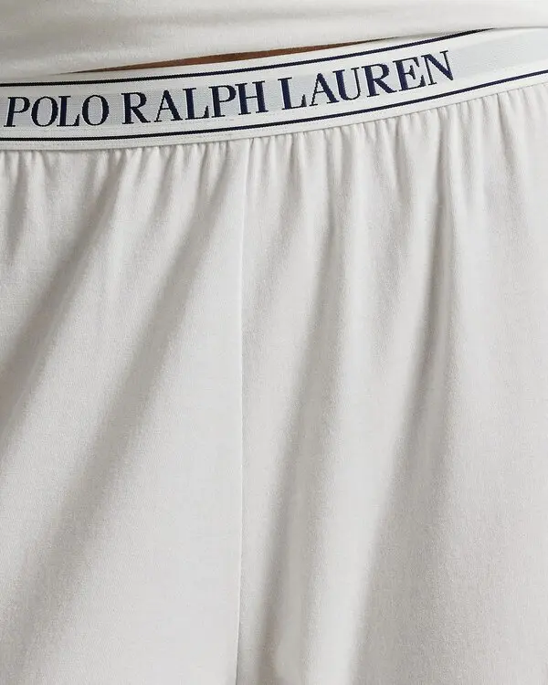 Polo Ralph Lauren Logo Elastic Waist Pajama Pants