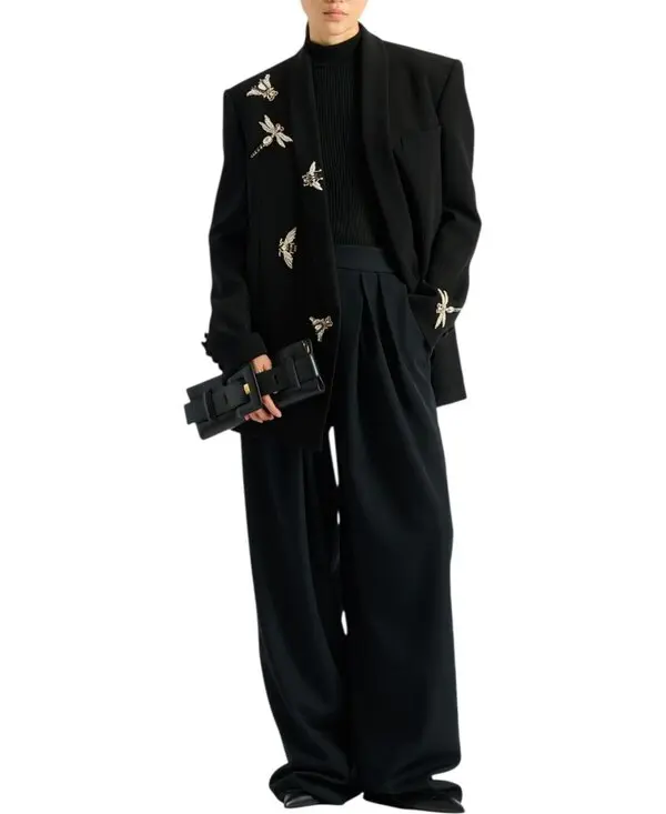 Balmain Grain De Poudre Trousers