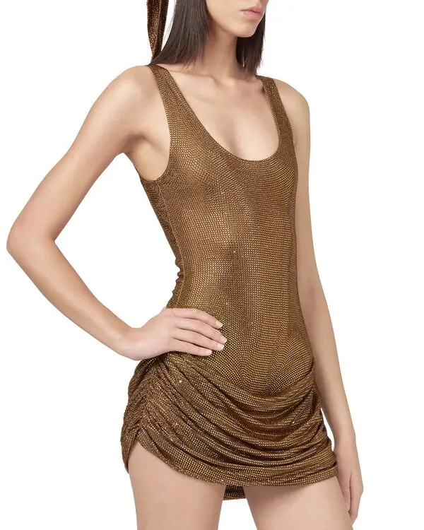 Giuseppe Di Morabito Short Scoop Neck Dress