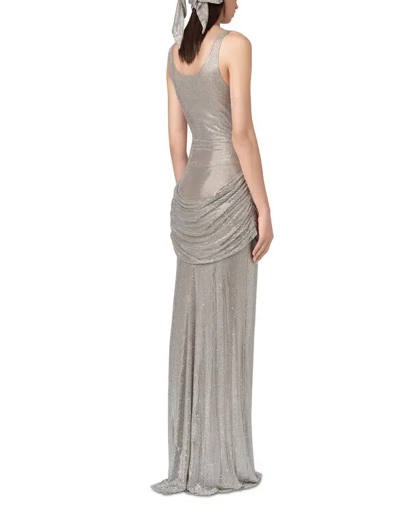 Giuseppe Di Morabito Long Scoop Neck Gown