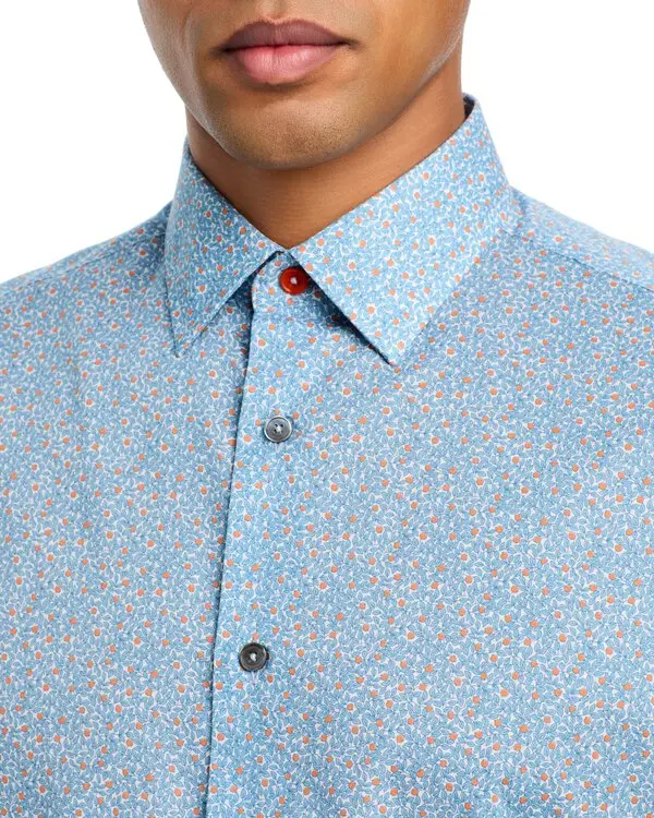 Paul Smith Leaf Print Shirt