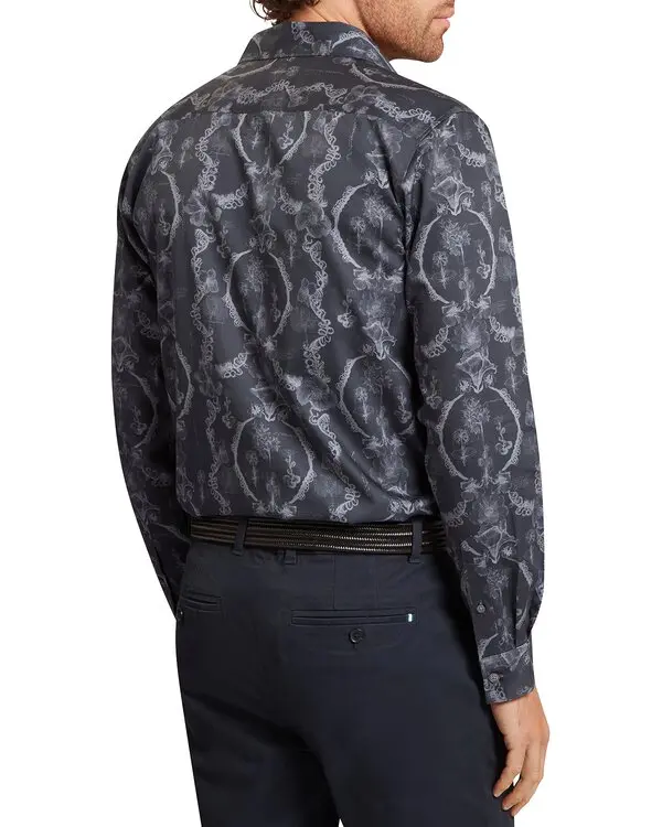 Ted Baker London Baddley Regular Fit Lace Pattern Shirt