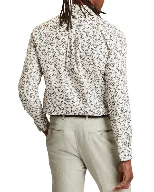 Ted Baker London Bothwik Mini Duck Print Shirt