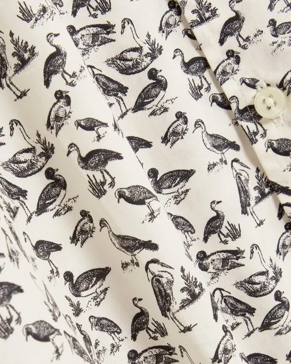 Ted Baker London Bothwik Mini Duck Print Shirt