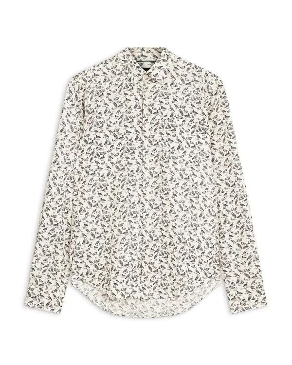 Ted Baker London Bothwik Mini Duck Print Shirt