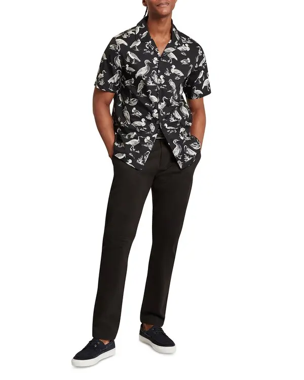 Ted Baker London Yamal Regular Fit Duck Pattern Shirt