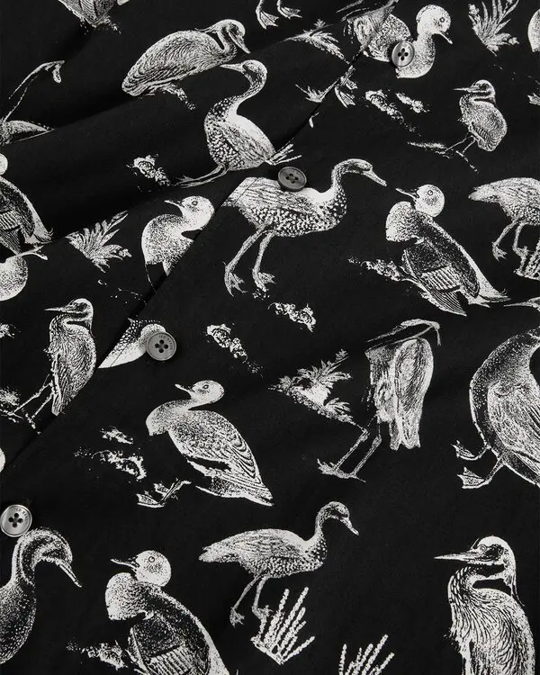 Ted Baker London Yamal Regular Fit Duck Pattern Shirt