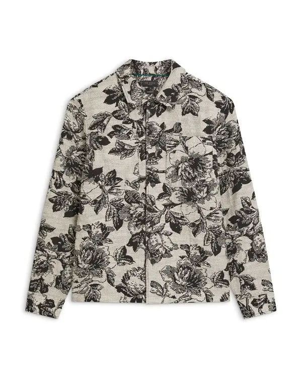 Ted Baker London Mairis Jacquard Floral Jacket