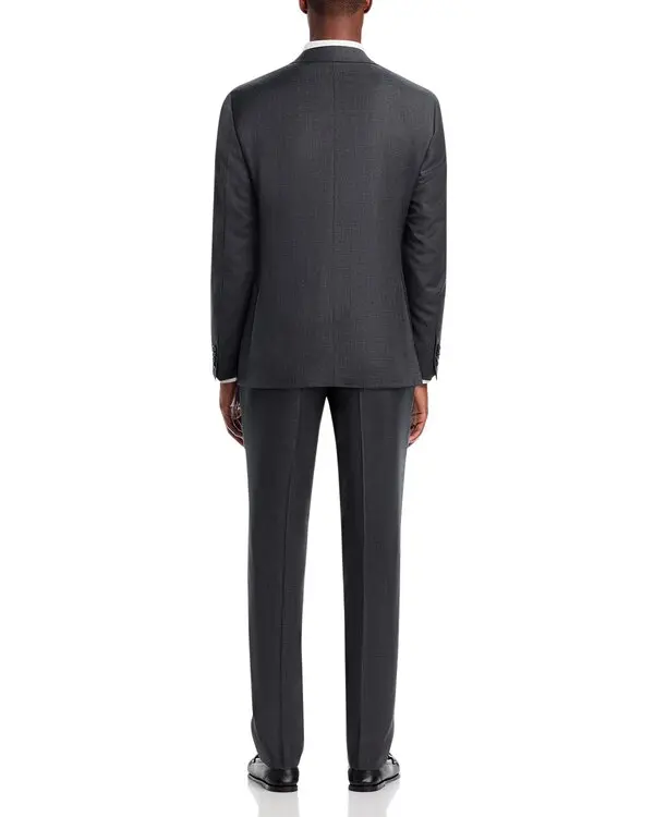 Canali Capri Impeccabile Super 130's Wool Ticweave Slim Fit Suit