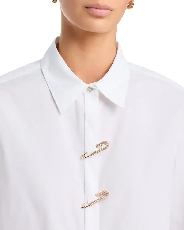 Cinq À Sept Safety Pin Franco Top