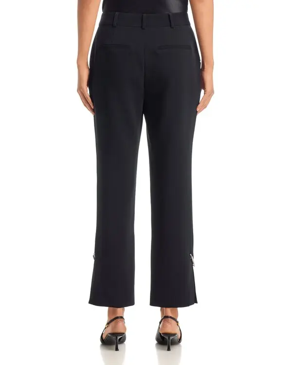 Cinq À Sept Kerry Rhinestone Pin Cropped Pants