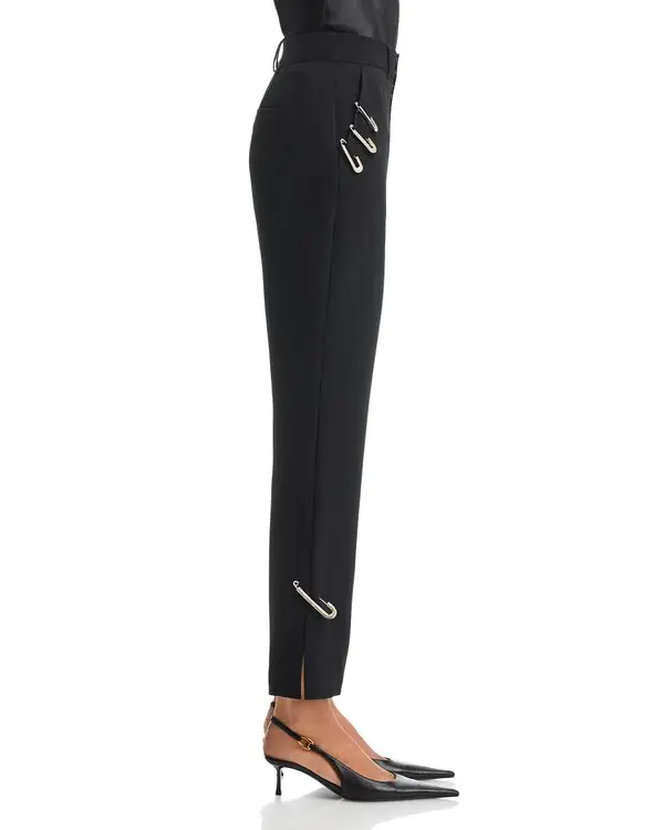 Cinq À Sept Kerry Rhinestone Pin Cropped Pants