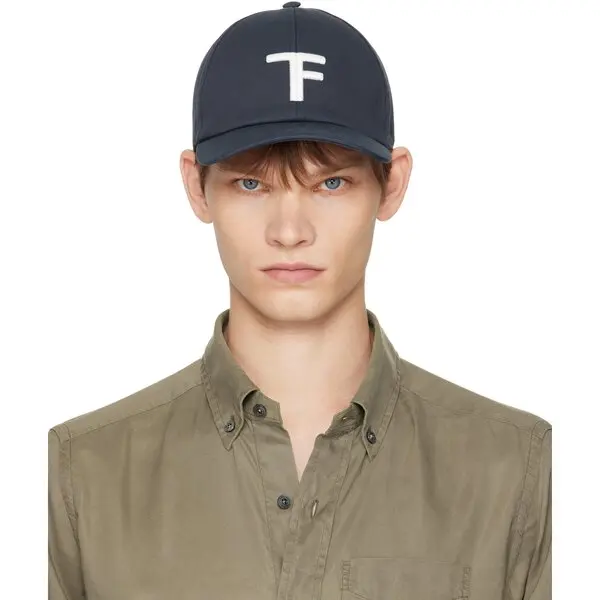 TOM FORD Logo Embroidered Baseball Cap