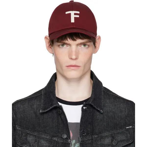 TOM FORD Logo Embroidered Baseball Cap