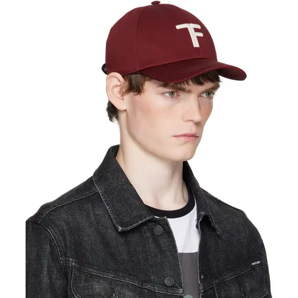 TOM FORD Logo Embroidered Baseball Cap
