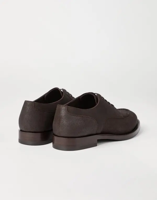 Brunello Cucinelli Suede Derby Shoes